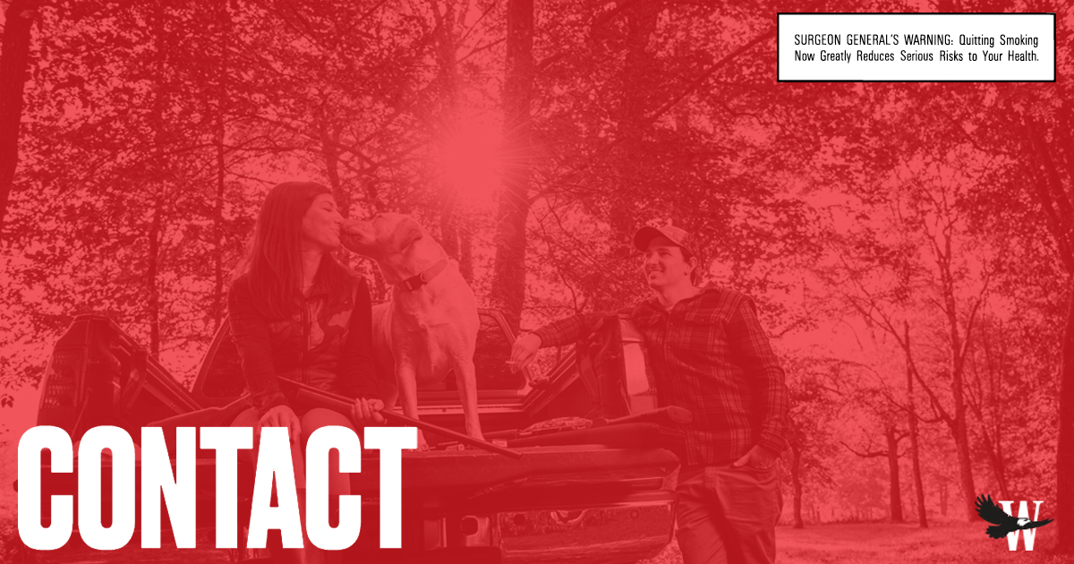 Get In Touch with Winston Cigarettes