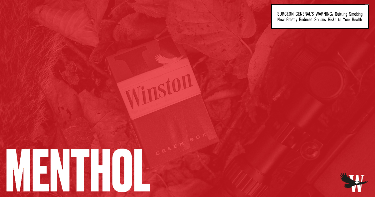 Smooth Menthol Offered by Winston Cigarettes
